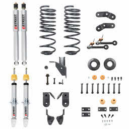 2019-24 Ram 1500 2WD/4WD 1-3 front / 3-4 inch rear Lowering Kit