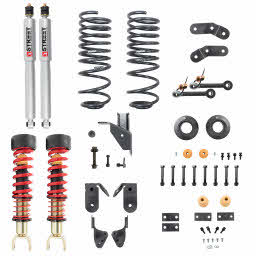 2019-24 Ram 1500 2wd/4wd 1-3 front / 3-4 inch rear lowering Sp Coilover Kit
