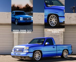 1999 to 2006 Silverado / Sierra Lowering Kits